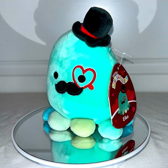 Squishmallows | Toys | Squishmallows Eiko 5 Octopus Valentines Collection New With Tags Blue ...